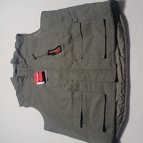 Wrangler | Jackets & Coats | Wrangler Riggs Workwear Mens Foreman Vest ...